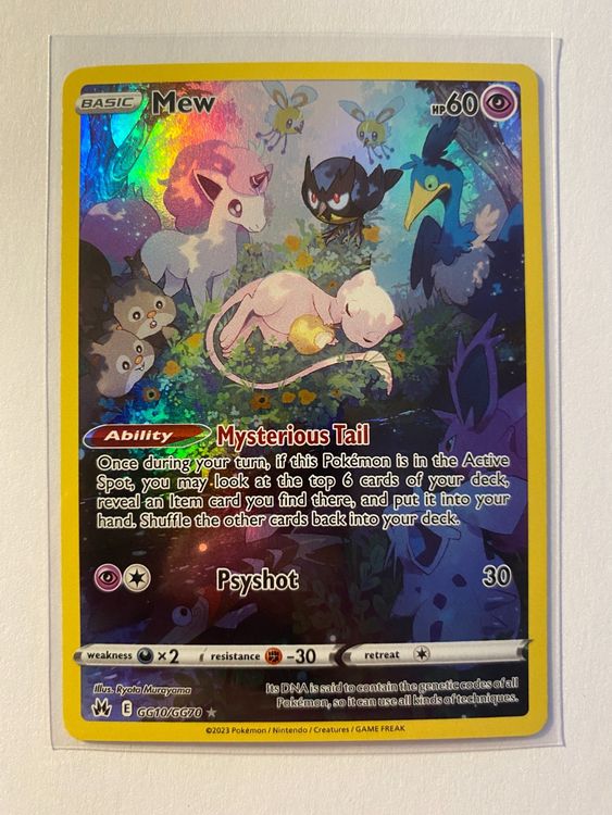 Pokemon Mew GG10/GG70 Crown Zenith EN | Kaufen auf Ricardo