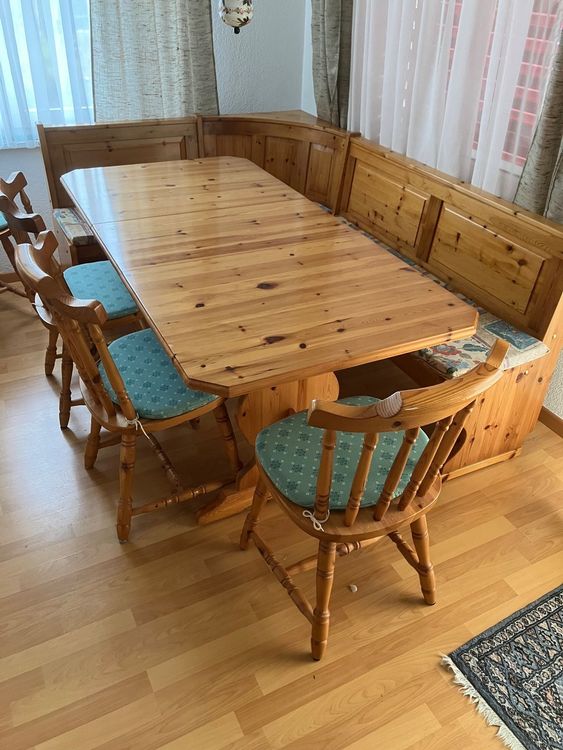 Tisch mit Eckbank und Stühlen | Kaufen auf Ricardo