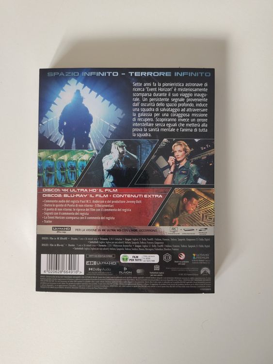 Punto di non ritorno - Event Horizon (4K Ultra HD Blu-ray) (Gebraucht ...