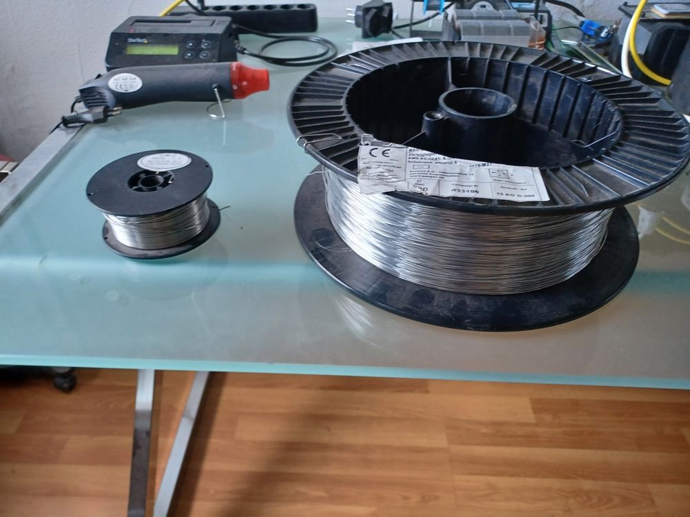 MIG MAG Schweissmaterial Alu + Rostfrei 1mm (Gebraucht) in Ebmatingen ...