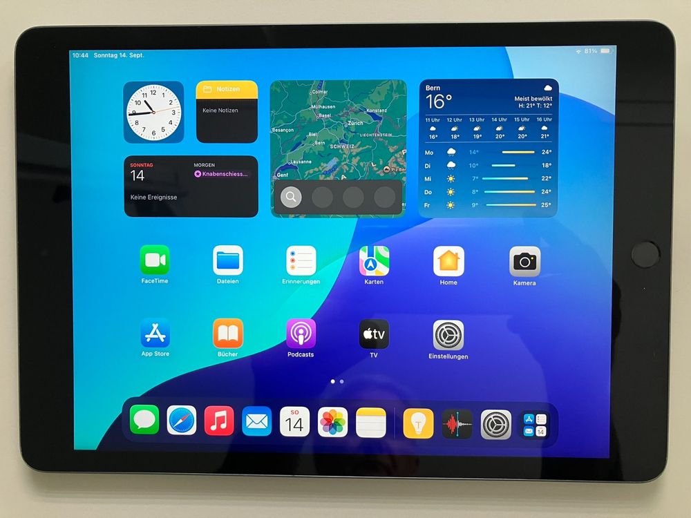 iPad 9. Generation WiFi / 64GB / Model A2602 (Gebraucht) in ...