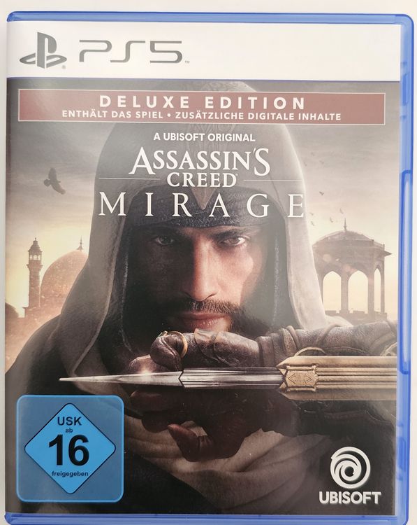 Assassin's Creed Mirage Deluxe Edition PS5 mit Codes (Neu (gemäss Beschreibung)) in Winterthur ...