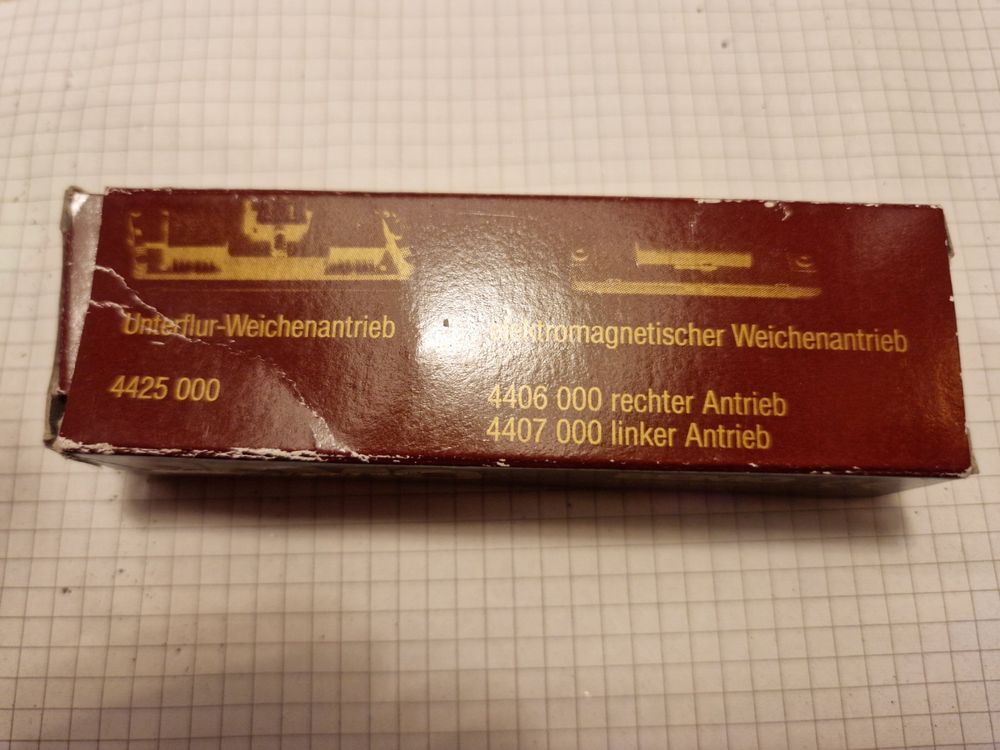 BEMO 4425000 WEICHENANTRIEB RECHTS (Gebraucht) in Arbon für CHF 5 – mit ...