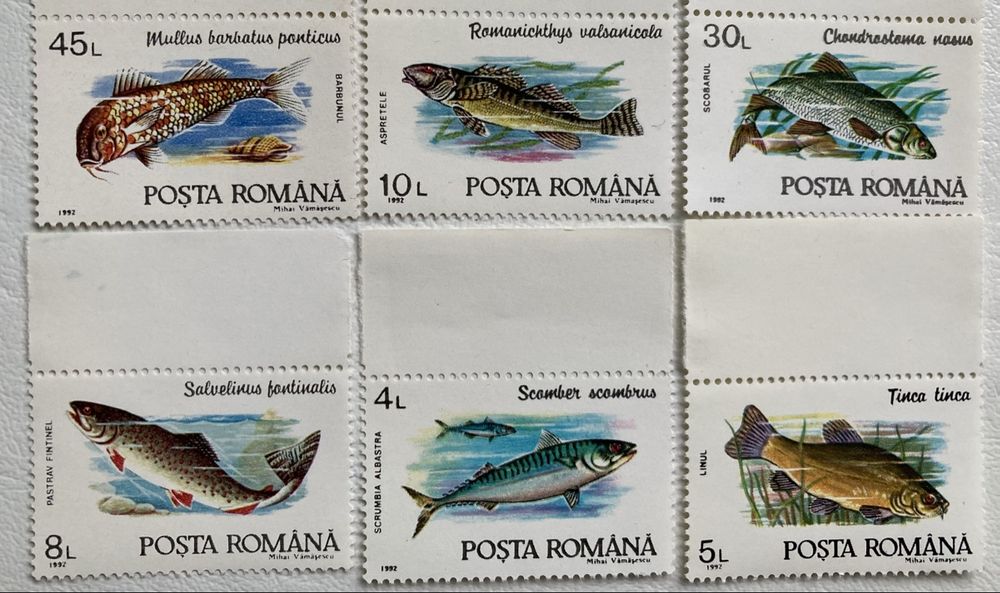 Briefmarken Rumänien 1992 Fische (Neu (gemäss Beschreibung)) in adliswil für CHF 1.9 – mit ...