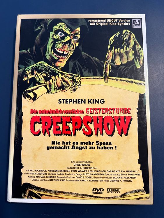 Creepshow (Uncut DVD - Remastered) rare Hartbox (Gebraucht) in Riehen ...