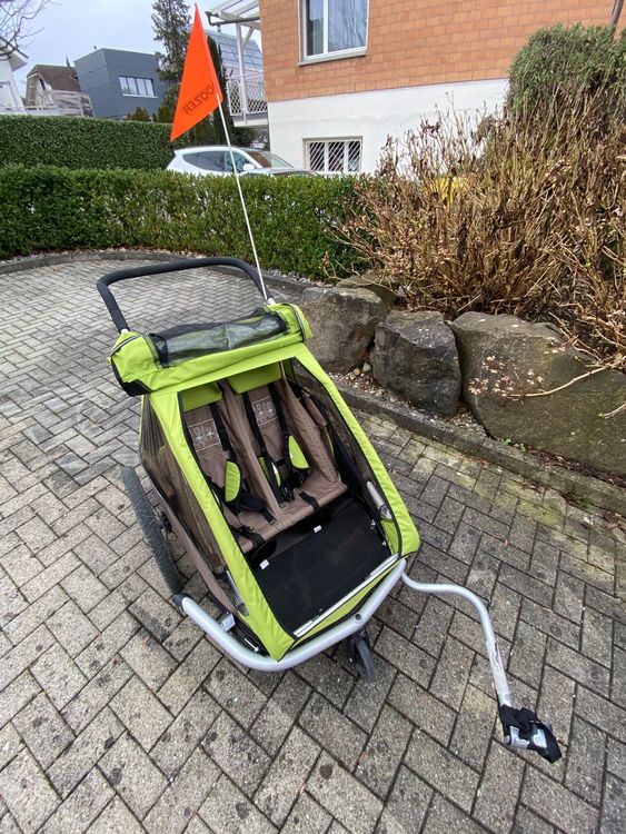 Croozer Kid Plus for 2, Fahrradanhänger für 2 Kinder | Kaufen auf Ricardo