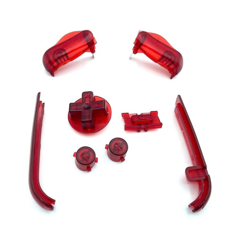 Game Boy Advance Knöpfe rot-transparent -GBA Buttons- | Kaufen auf Ricardo