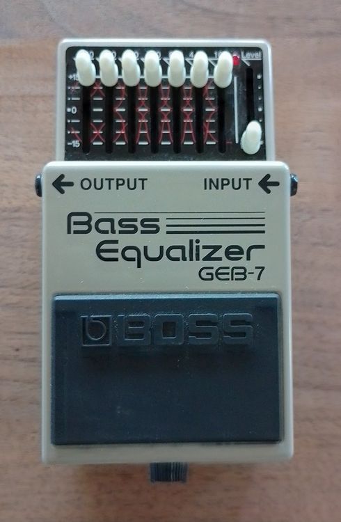 Boss Bass Equalizer GEB-7 Effektgerät (Gebraucht) in Oberthal für CHF ...