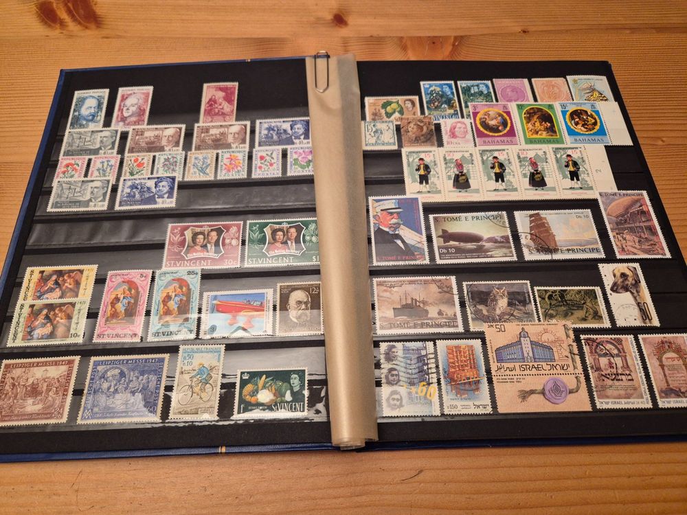 Briefmarken weltweit in KABE-Album */**/o gemäss Bilder (Gebraucht) in ...