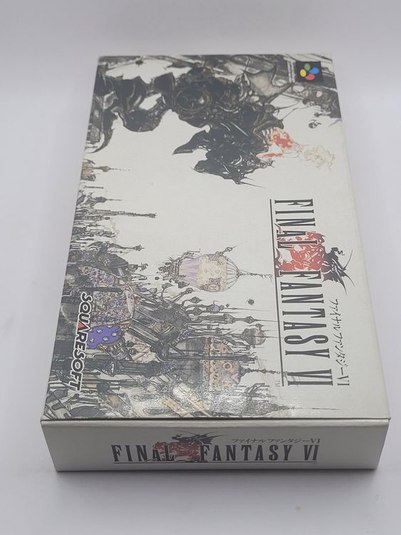 Final Fantasy 6 OVP komplett SNES Super Famicom Jap. (Gebraucht) in ...