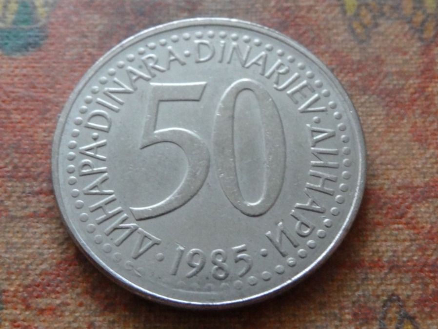 YOUGOSLAVIE 50 Dinara 1985 (Gebraucht) in Romanel-sur-Lausanne für CHF 0.5 – mit Lieferung auf ...