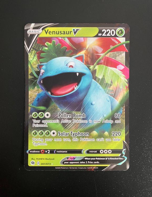 Pokémon Venusaur V 001/073 (Gebraucht) in Fällanden für CHF 1 – mit ...