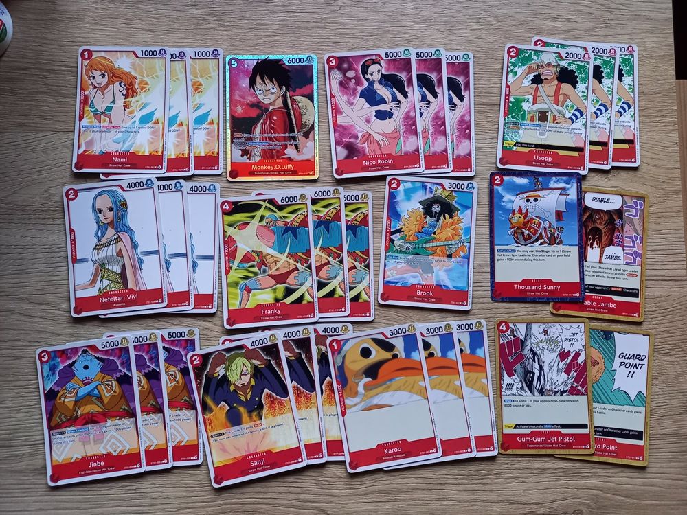 One Piece Card Game TCG Starter Deck ST01 Straw Hat Crew | Kaufen auf Ricardo