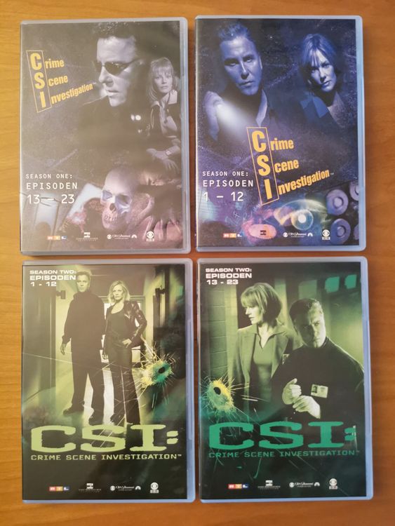 Serie CSI: 57 DVDs - Staffeln 1 bis 10 (Gebraucht) in Birmensdorf ZH für CHF 25 – mit Lieferung ...