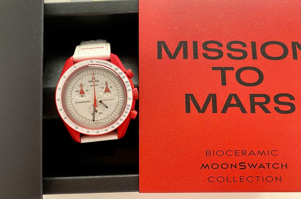 Moon-Swatch Mission to Mars (Gebraucht) in Zürich für CHF 200 – mit ...
