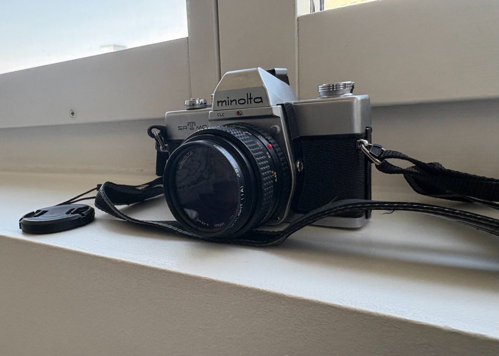 Minolta SRT MC-II + Minolta MD 50mm - Analoge 35mm SLR (Gebraucht) in ...