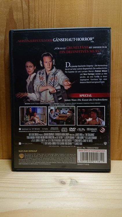CONJURING Die Heimsuchung DVD (Gebraucht) in Wilderswil für CHF 1.9 – mit Lieferung auf Ricardo ...