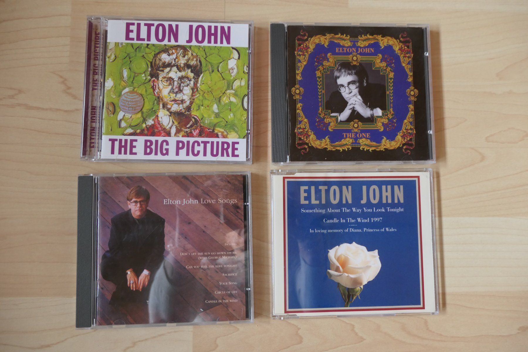 Elton John CD Sammlung - The One, Love Songs & mehr! (Gebraucht) in ...