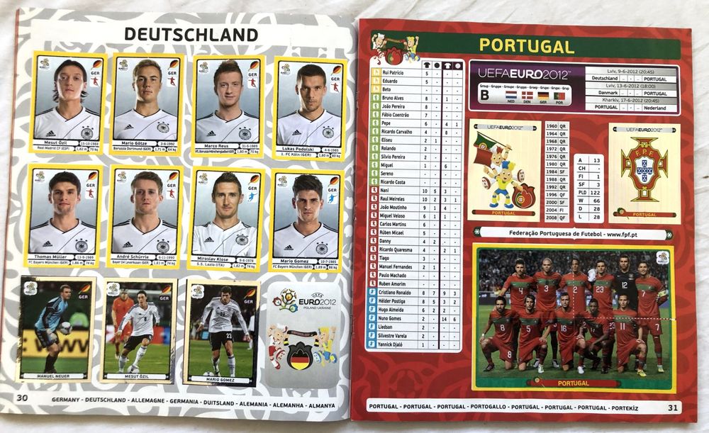 Panini Album - EURO 2012 - Special Platinum Edition (Gebraucht) in ...