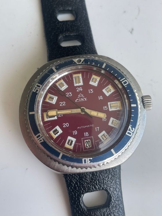 Ciny Automatic Taucheruhr (Gebraucht) in Worblaufen für CHF 59 – mit ...