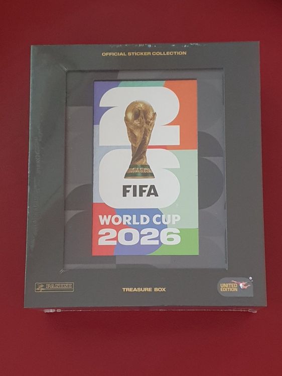Panini WM 2026 Treasure Box United Limited Edition Swiss (Neu und ...
