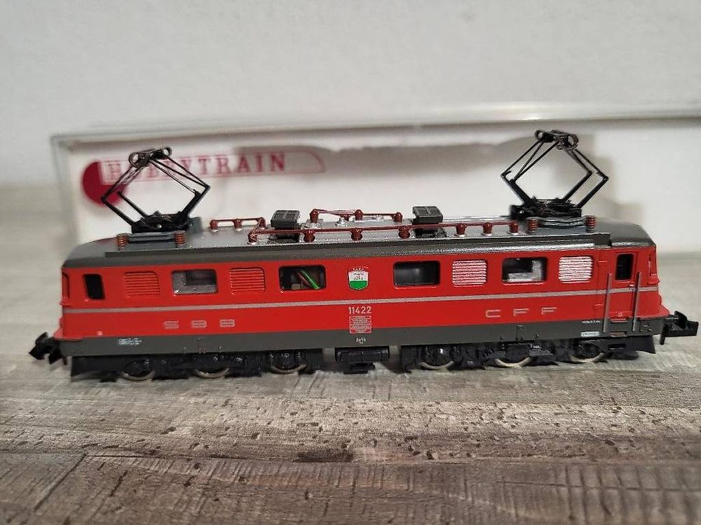 Minitrix 12968 E-Lok Ae 6/6 rot SBB-CFF Spur N DC, neu (Neu (gemäss Beschreibung)) in Dielsdorf ...