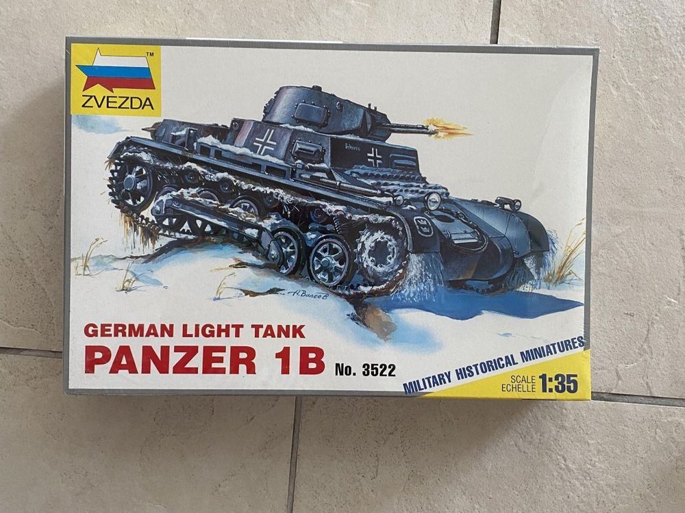 Panzer 1B (Zwezda) | Kaufen auf Ricardo