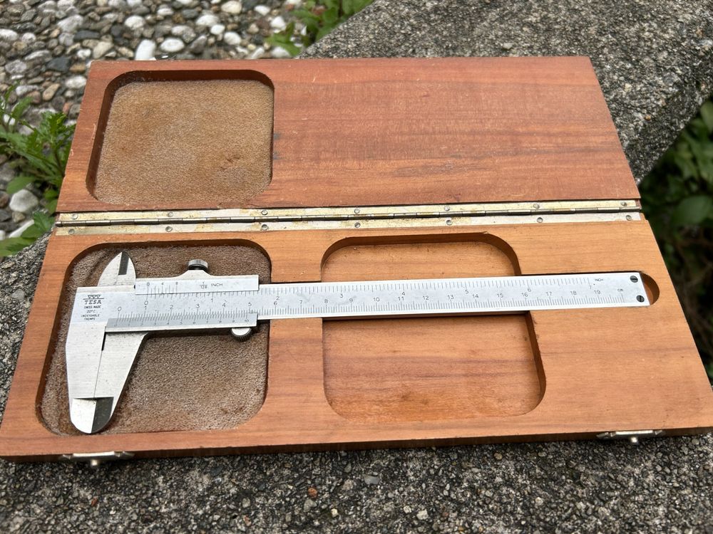 Calibro a corsoio / Messschieber Schieblehre TESA Swiss Made (Gebraucht ...