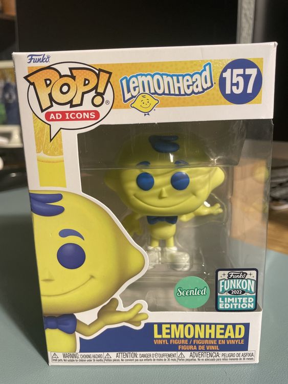 Funko pop Lemonhead SCENTED Funkon 2022 Ad Icons | Kaufen auf Ricardo