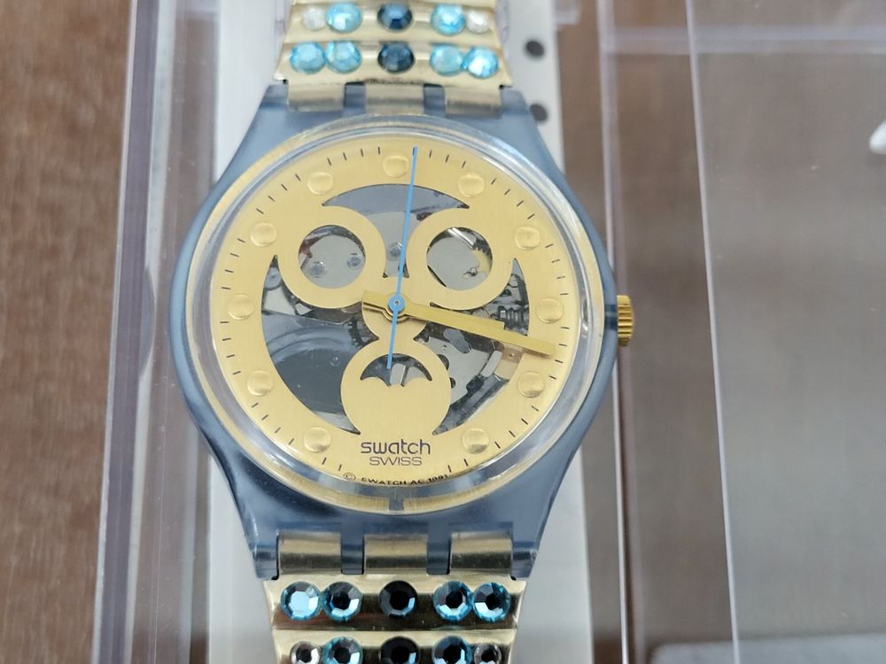SWATCH GN123 GOLDSMILE NEU | Kaufen auf Ricardo