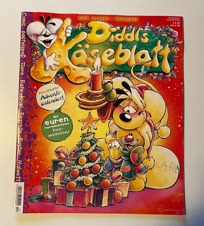 Diddl`s Käseblatt, Diddlheft 12/2005 | Kaufen auf Ricardo