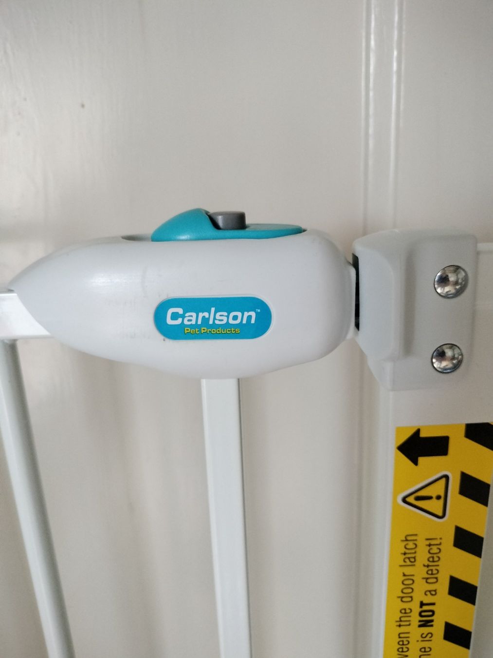 Carlson Absperrgitter Pet Gate extra hoch mit Katzentür (Neu (gemäss ...