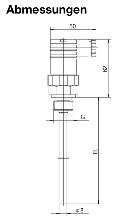 JUMO Widerstandsthermometer Pt100, IP65 (Neu (gemäss Beschreibung)) in ...