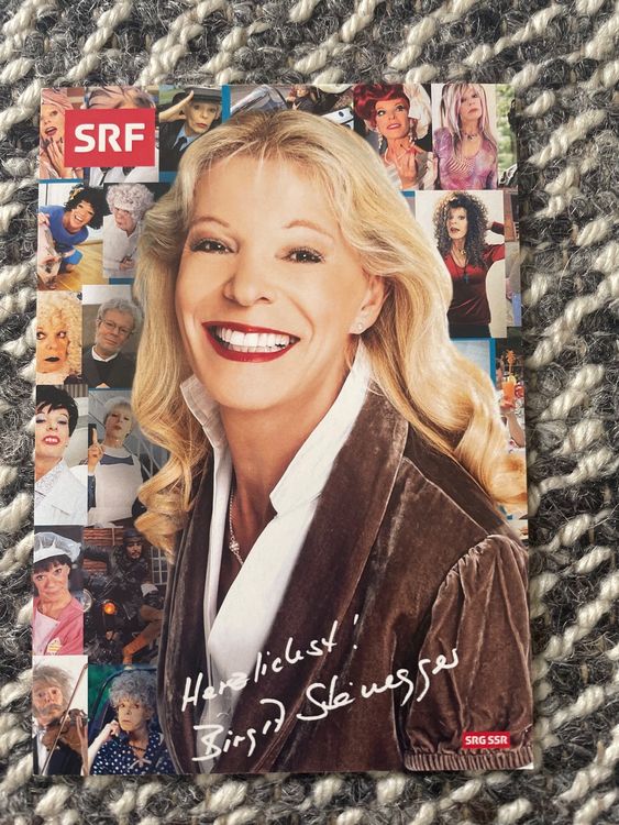 Autogramm - Birgit Steinegger (Gebraucht) in Winterthur für CHF 0.5 ...