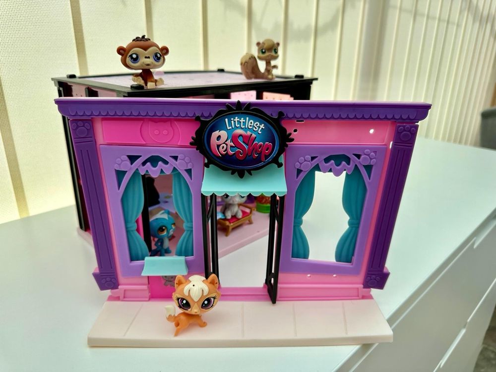 My littlest Pet Shop, kleiner Salon mit Türen, inkl. Figuren | Kaufen ...