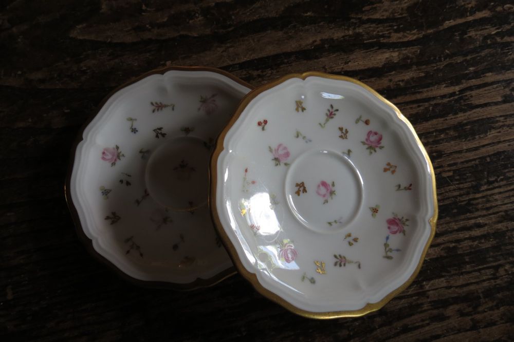 2 Hübsche kleine Tellerchen mit Blumenmotiv "Rosenthal" | Kaufen auf ...