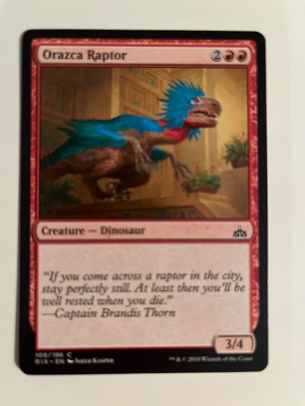 1 x Orazca Raptor - Magic: The Gathering - MtG (Gebraucht) in Kriens ...