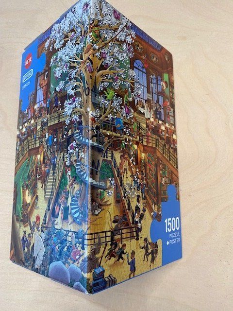 HEYE PUZZLE LIBRARY 1500 TEILE VOLLSTÄNDIG | Kaufen auf Ricardo