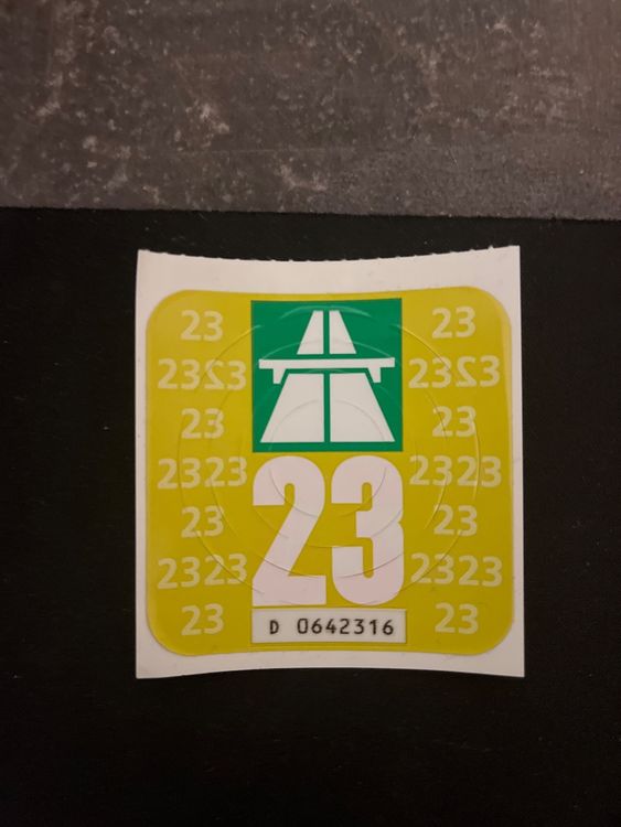 2023 Autobahnvignette (Neu und originalverpackt) in Worblaufen für CHF 35 – mit Lieferung auf ...