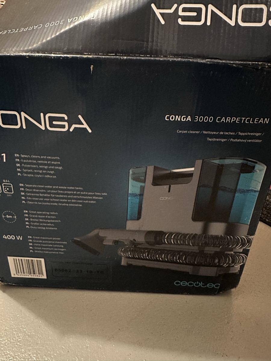Neuwertiger Teppichreiniger/ Matratzen/ Sofas Conqa 3000 - (Neu (gemäss ...