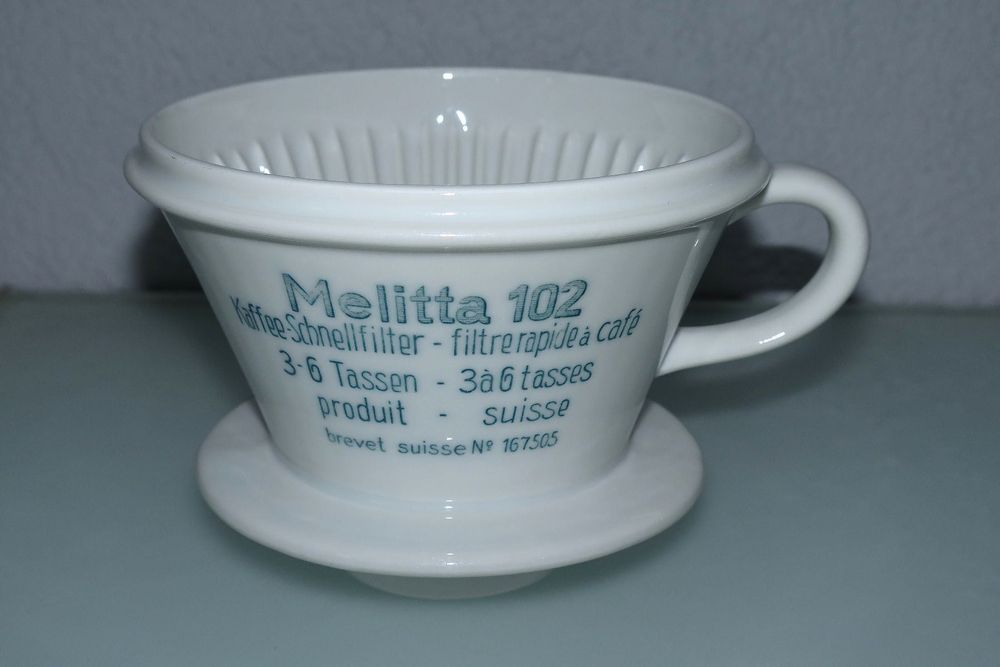 MELITTA 102 KAFFEE-SCHNELLFILTER 1935 Jg | Acheter sur Ricardo