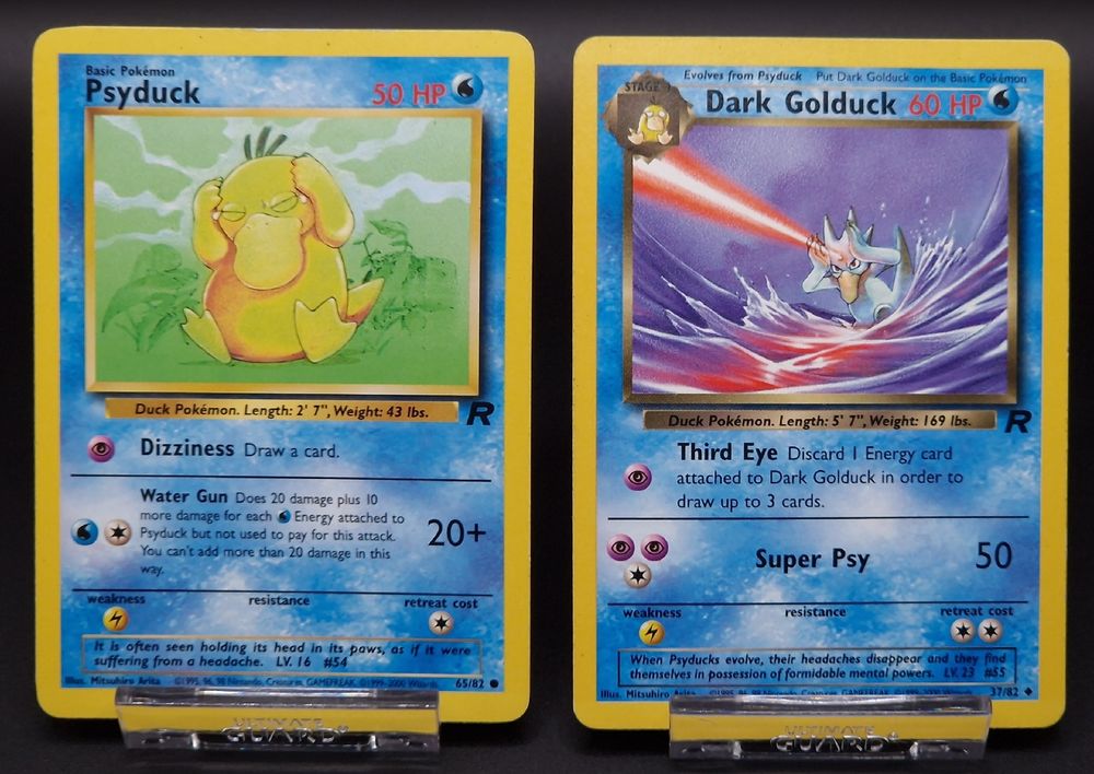Psyduck & Dark Golduck | Team Rocket | En | Ab 1.- | Kaufen auf Ricardo
