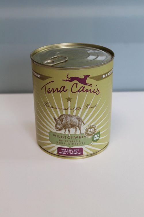 Hundefutter Terra Canis - Wildschwein, 4 x 800 gr. (Neu und ...