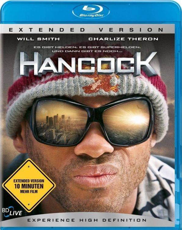 Hancock (2008) Will Smith/Charlize Theron/Jason Bateman/BD (Gebraucht ...