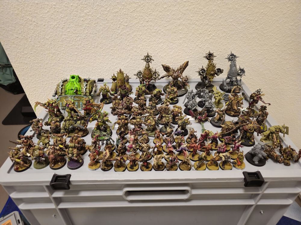 Warhammer 40k Death Guard Army (D'occasion) à pour CHF 350 – avec ...