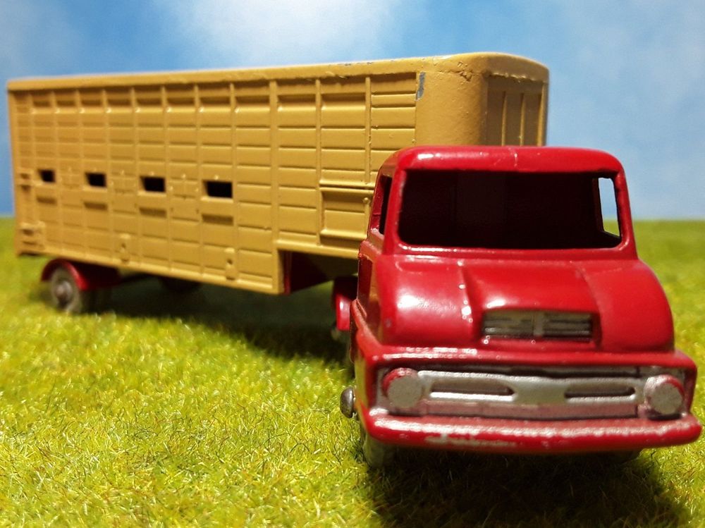 Matchbox _ Major Pack No.7 __ Cattle Truck _ Viehtransporter (Gebraucht ...