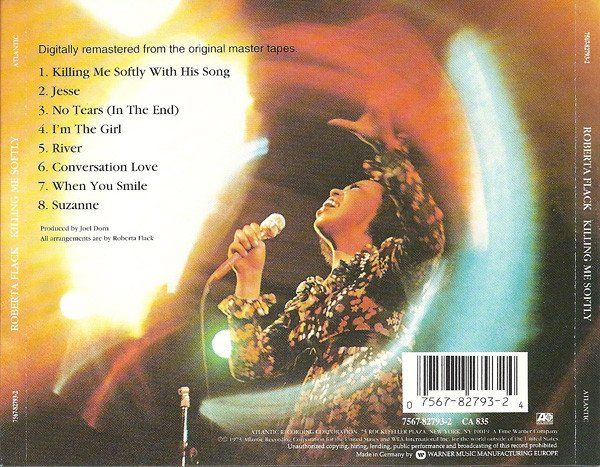 Roberta Flack KILLING ME SOFTLY Pee Wee Ellis Ron Carter CD | Kaufen ...