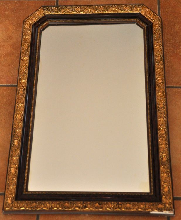 Spiegel antik, Mass 66 x 43 cm inkl. Ramen, ca. 80 Jahre alt (Gebraucht) in Muttenz für CHF 25 ...