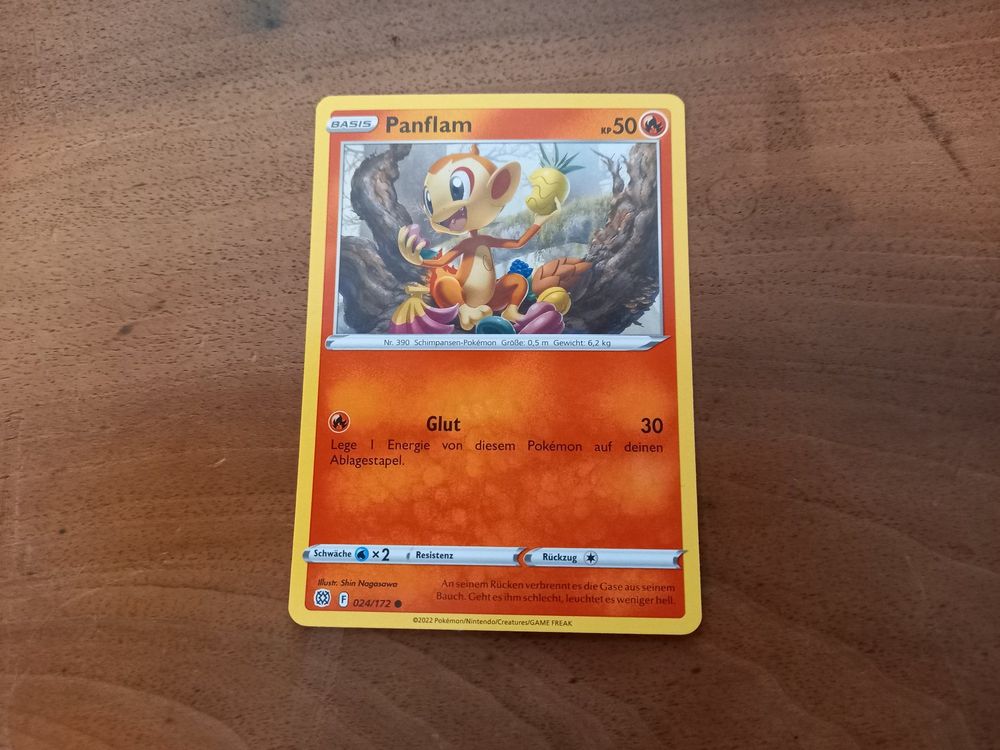Carte Pokémon Panflam 024/172 (Gebraucht) in Bussigny für CHF 1.5 – mit ...