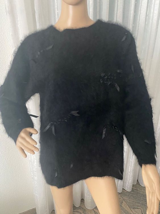 Extravaganter seltener ALBA MODA Angora-Pullover, 40/42 (Gebraucht) in ...